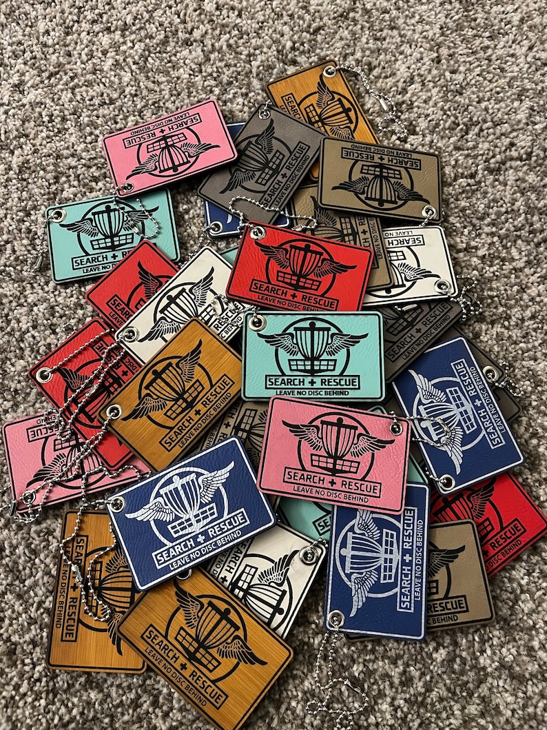 Disc Golf Bag Tag 