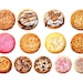 Cookie Clipart Watercolor Food Clipart Sweet Treats PNG Baking Clipart ...