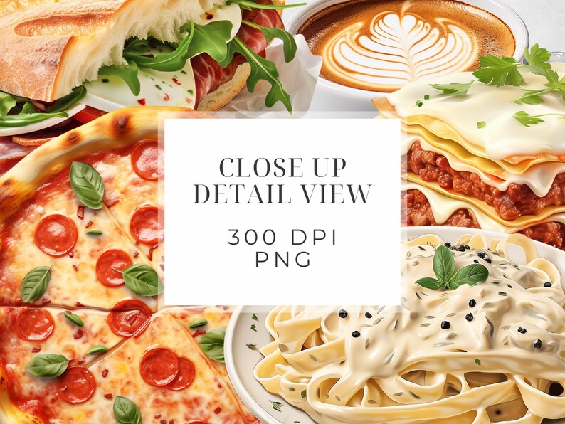 Italian Food Clipart - Pasta PNG, Watercolor Food Clip Art, Italy Trip ...