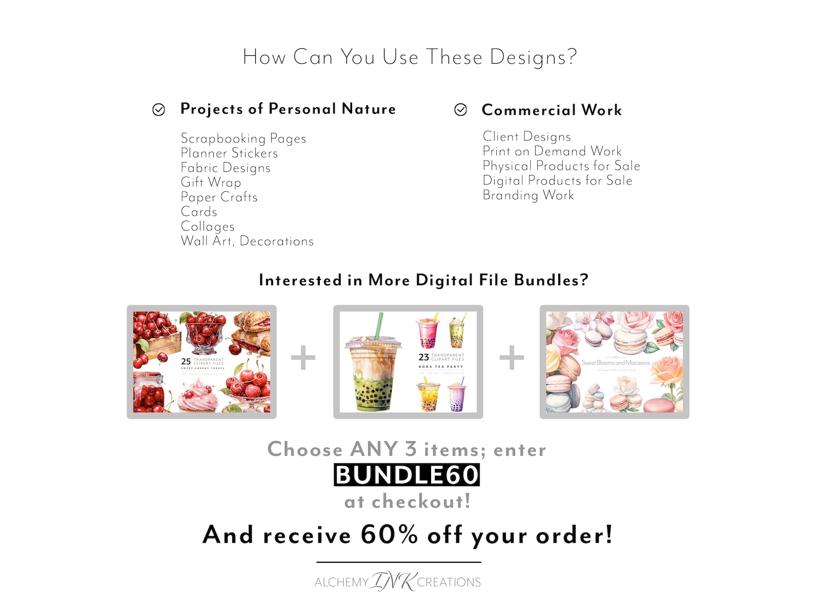 Cookie Clipart Watercolor Food Clipart Sweet Treats PNG Baking Clipart ...