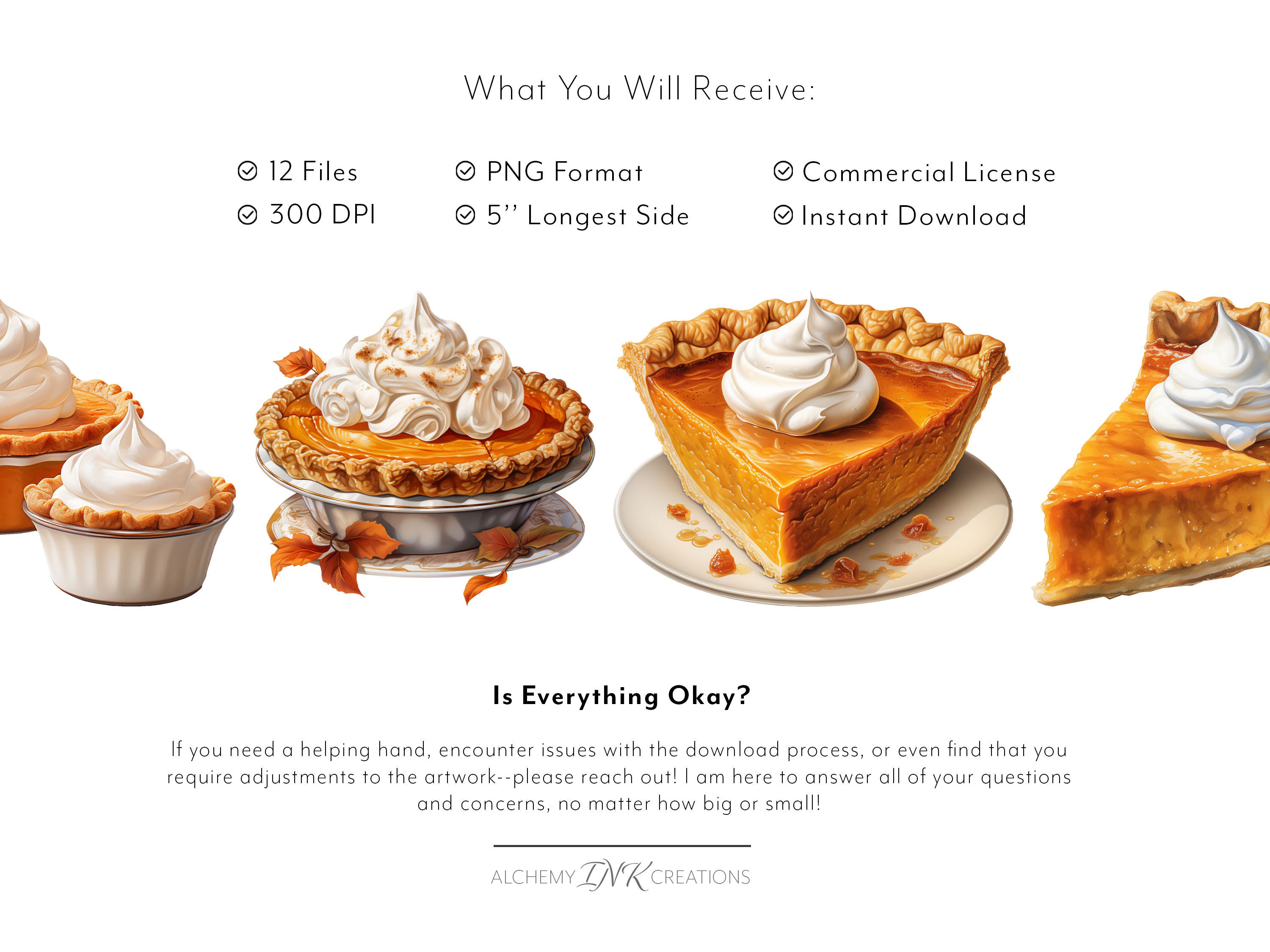 Pumpkin Pie Clipart - Pumpkin Pie PNG, Thanksgiving Watercolor, Dessert ...