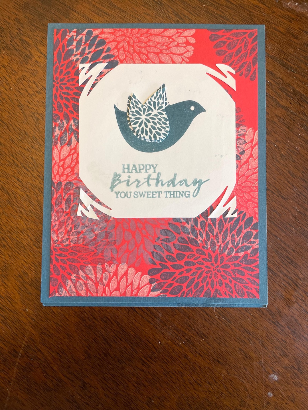 Happy Birthday Card (w/bird) - Etsy