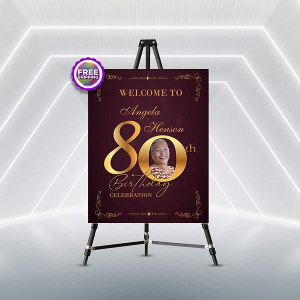 Seating Chart 80th Birthday - Etsy