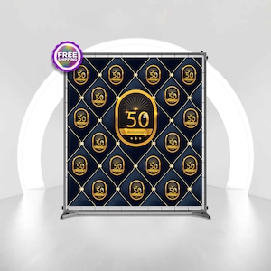 Logo Step and Repeat Backdrop, Custom Birthday Banner, Step and Repeat ...