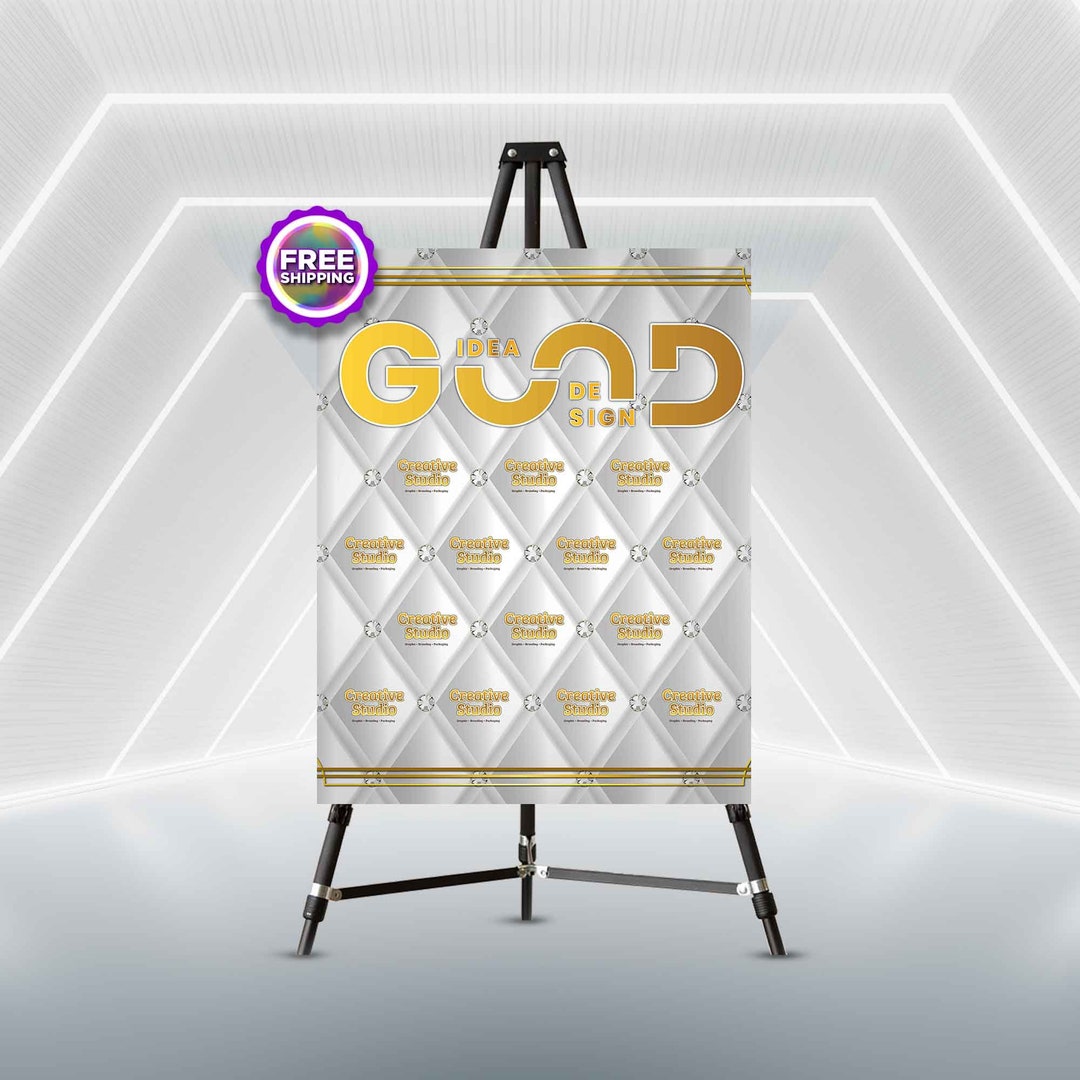 Trade Show Event Logo Sign, Custom Table Sign, Foam Core Welcome Sign ...