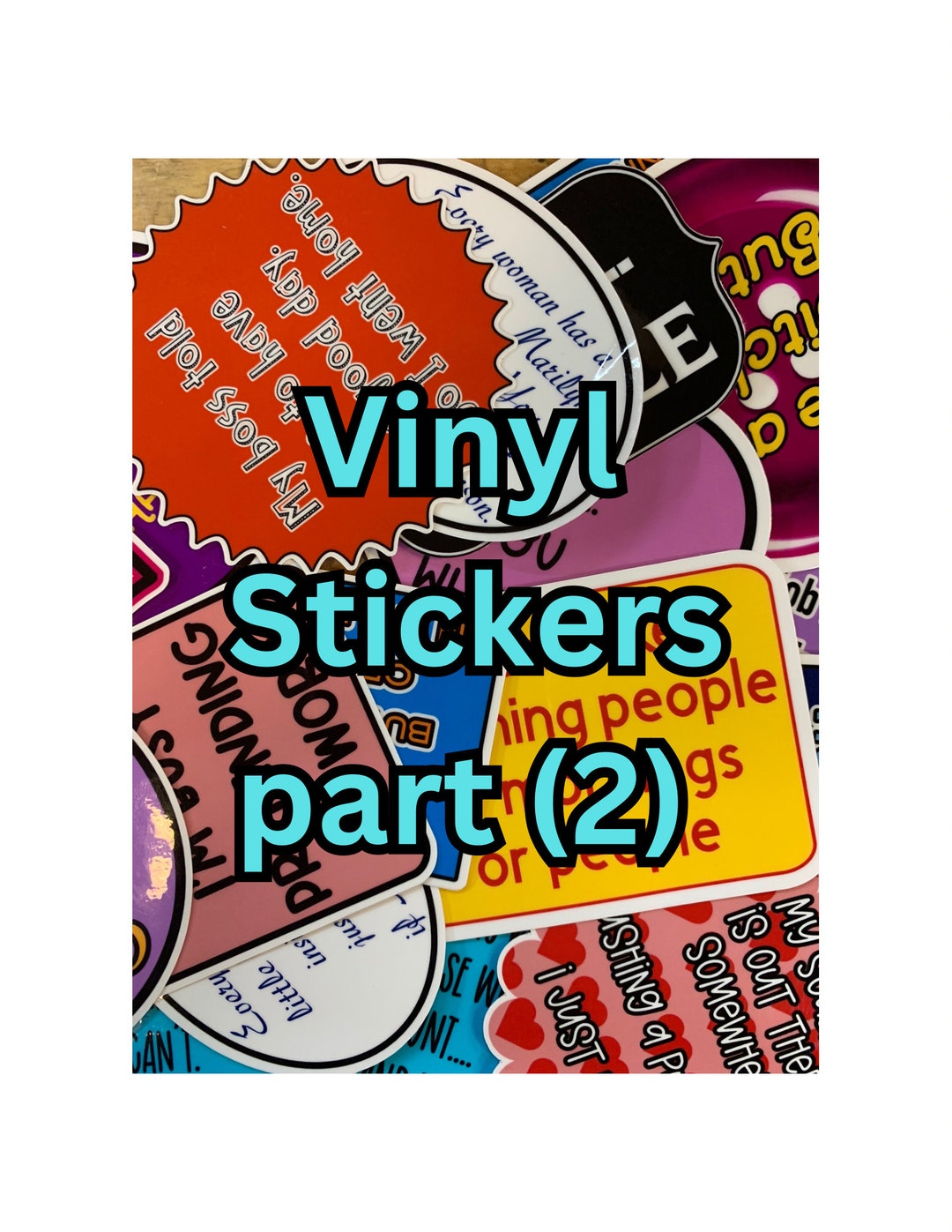 Offbeat Sayings Vinyl Stickers 2 - Etsy