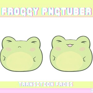 Cute Frog Pngtuber for Twitch and Youtube - Etsy