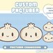 Simple Custom Pngtuber Cute Pngtuber Commission for Twitch and Youtube ...