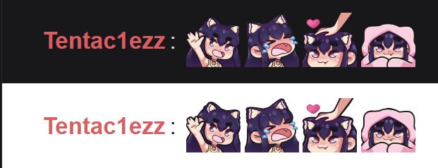 5 Custom Emote Commission for Twitch |youtube Emote Commission ...