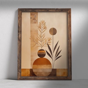 Boho Abstract Wall Art Prints, Boho Wall Decor, Set of 3 Wall Prints ...