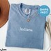 Comfort Colors® Indiana Shirt, Indiana Apparel, Indiana State Shirt ...