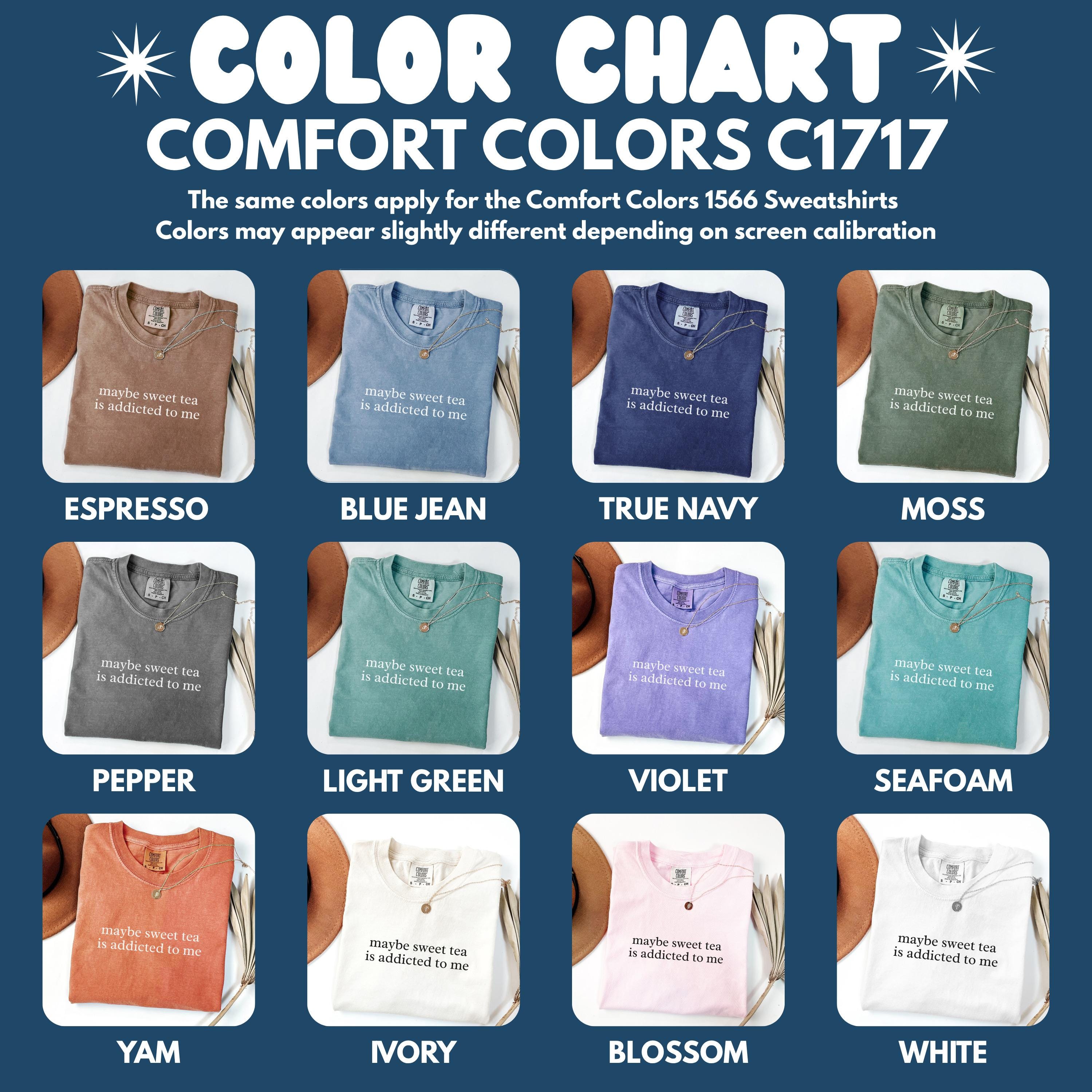 Comfort Colors® Maybe Sweet Tea is Addicted to Me Shirt Funny Tea Lover ...