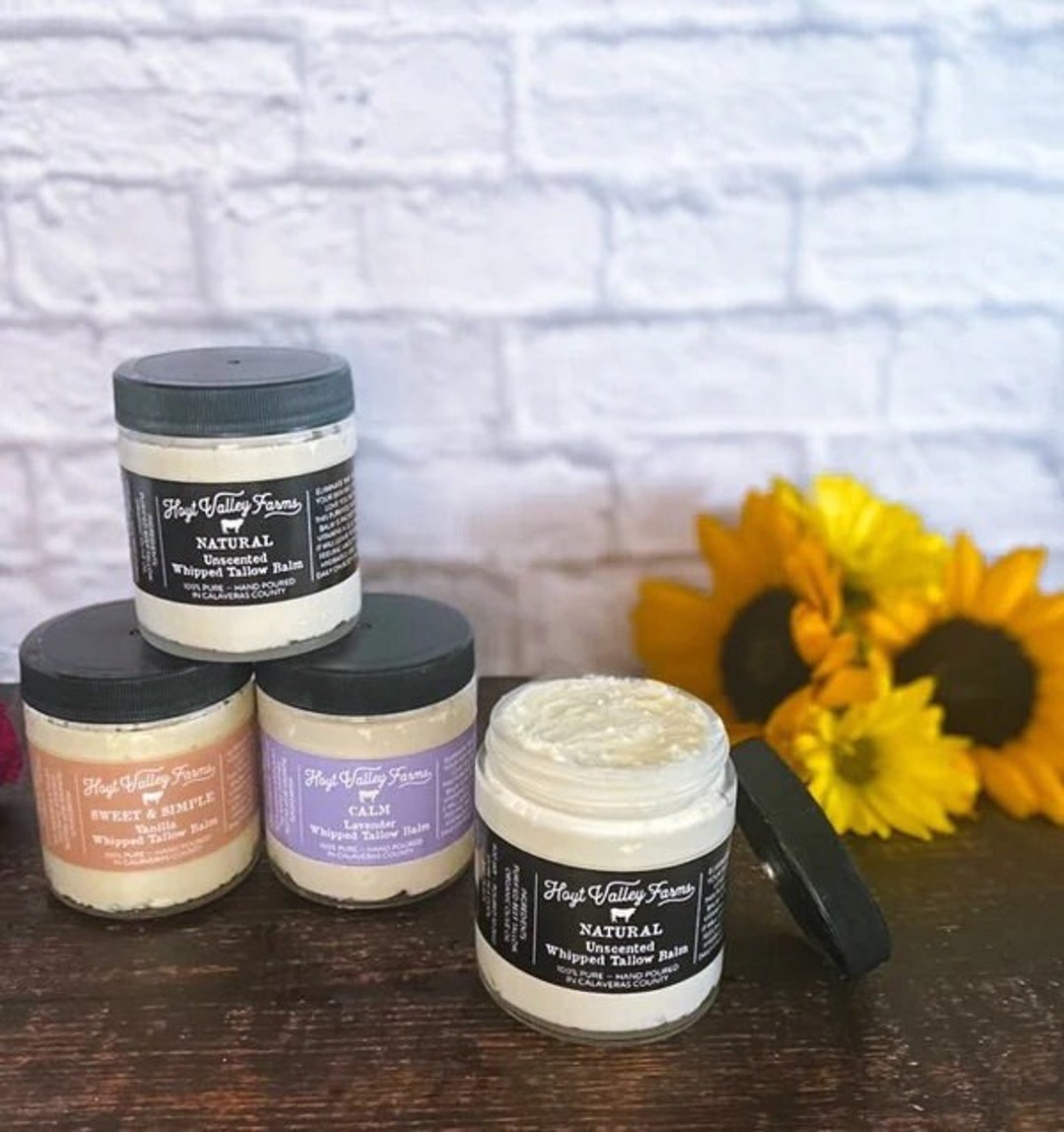 Tallow Face Cream, Whipped Tallow Balm, Baby Lotion, Tallow Skin Cream ...