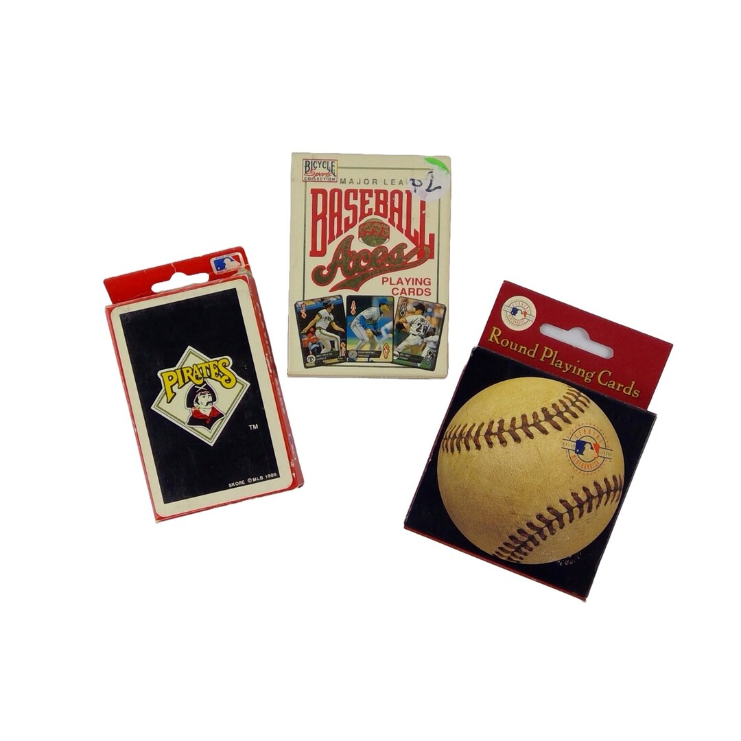 3 Decks Baseball Playing Cards Bulk Lot World Series Pirates Major ...