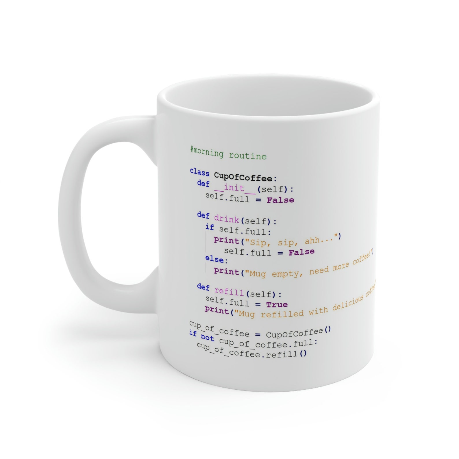 Python Code Mug, Programming Mug, Coding Mug, Gift for Programmers, Tech Mug, Coding Humor ...