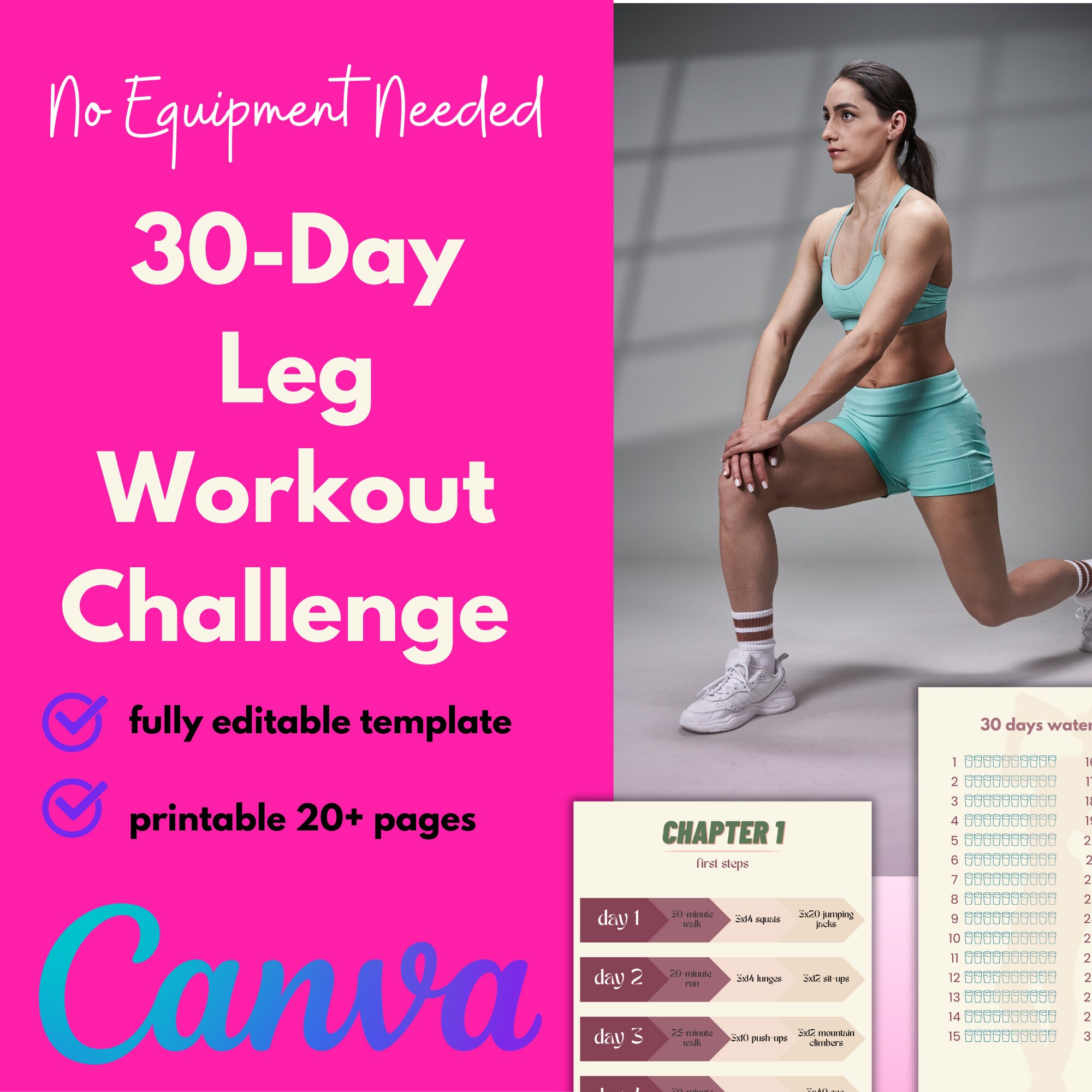 30 Day Lean Leg Challenge
