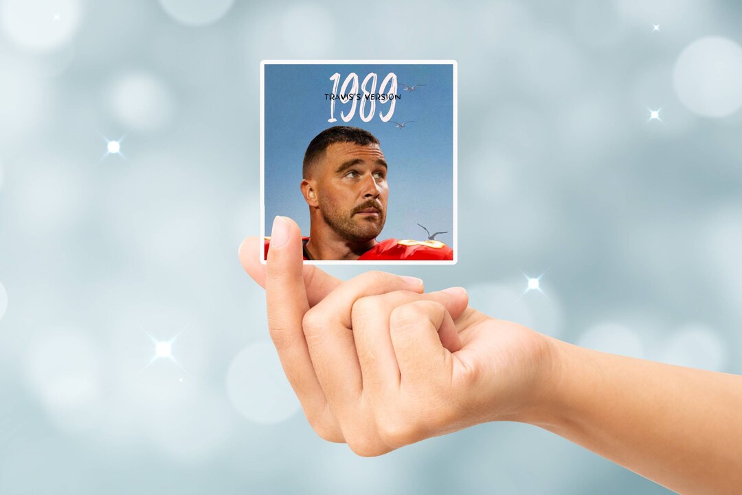 Taylor Sticker, Taylor and Travis Kelce, Travis's Version, Taylor's ...