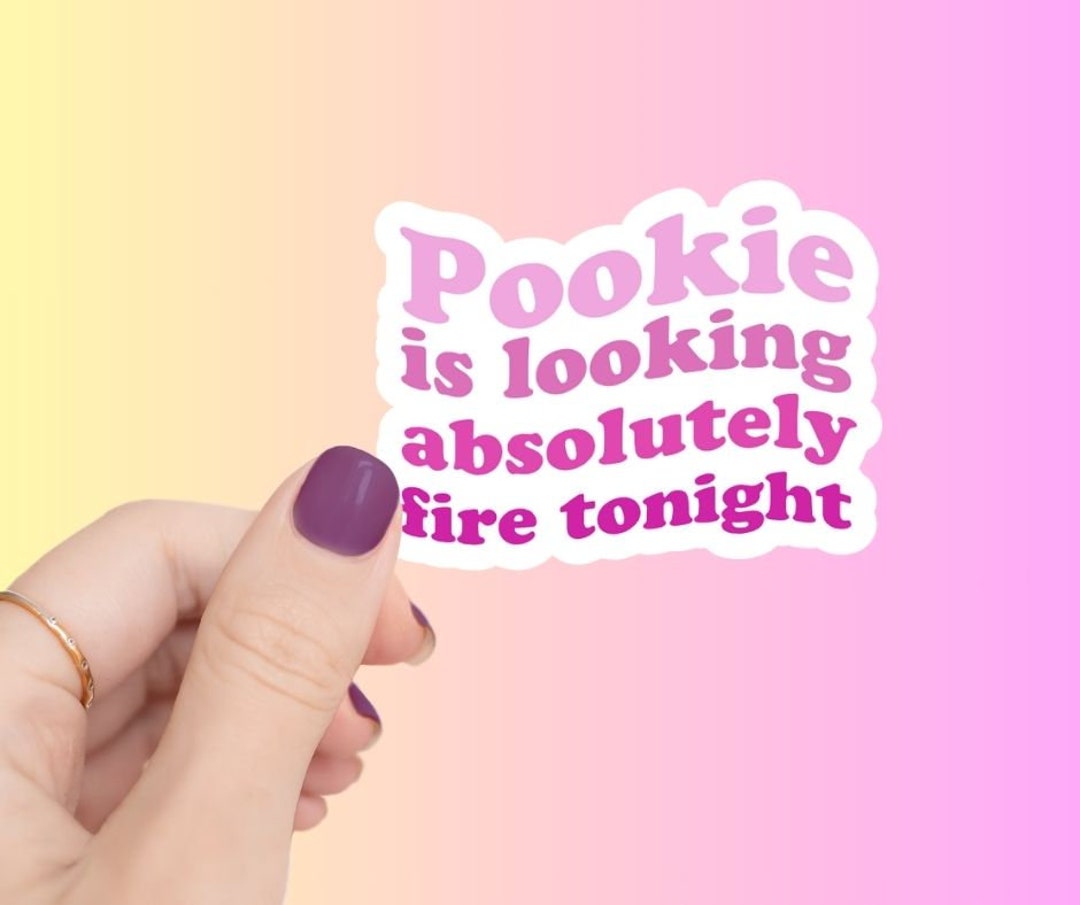 Pookie, Funny Sticker, Tiktok, Relationship Sticker, Looking Absolutely ...