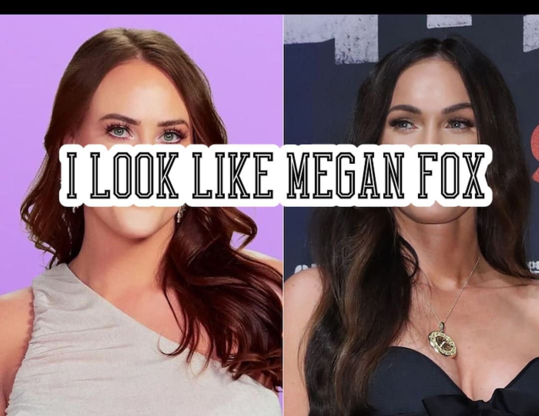 Love is Blind Sticker, I Look Like Megan Fox, Chelsea, Sticker, Quote ...