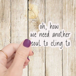 In Love Quote, Relationship Sticker, Soulmate, Together Forever - Etsy