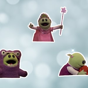 Who's That Wonderful Girl Sticker Pack, Lil Birdie, Monster, Mona ...