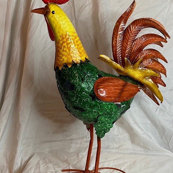 Metal Rooster - Etsy