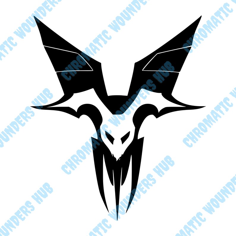 Demon Symbol Clipart Digital Art Svg Png Jpg Eps Pdf - Etsy Australia