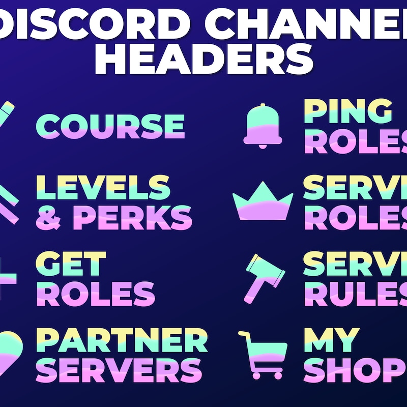 Pink Discord Server Banner - Etsy