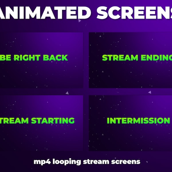 Intermission Screen - Etsy