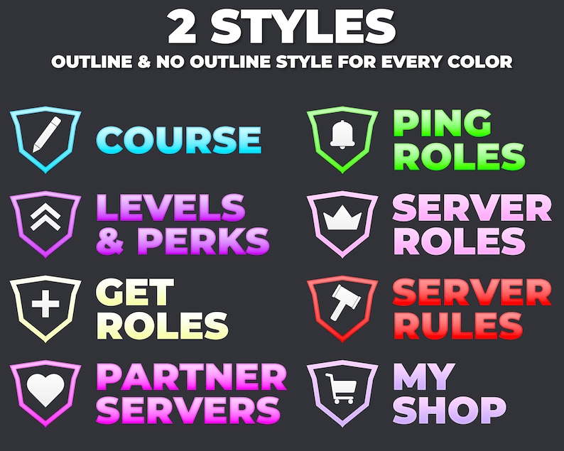 Discord Channel Headers - Shield Aesthetic Discord Channel Banners ...