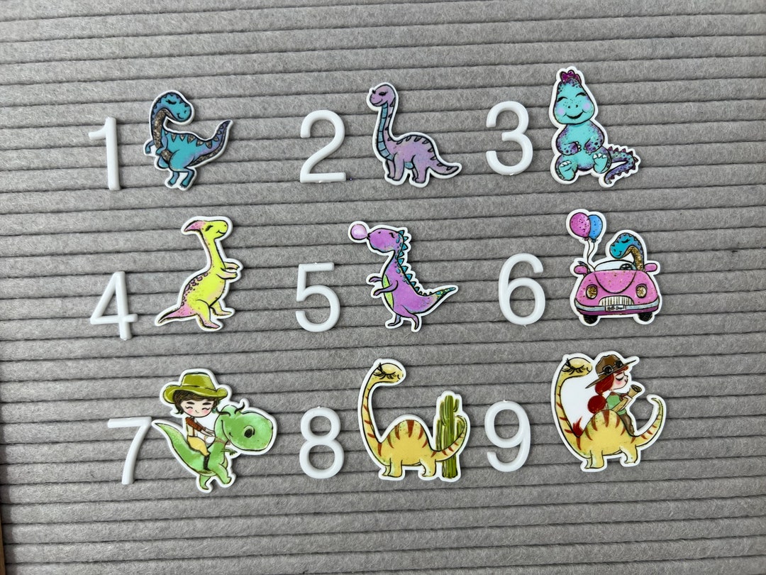 5pc. Dinosaur Party Planar Resin Flatback, Cabochon, Charm, Dinosaur ...