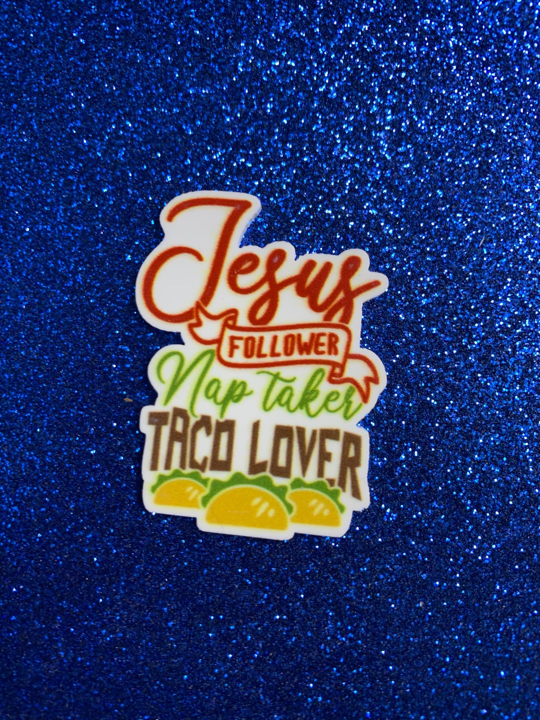 5pc. Jesus and Tacos, Taco Tuesday, Walk by Faith, Love, Pray, Church ...