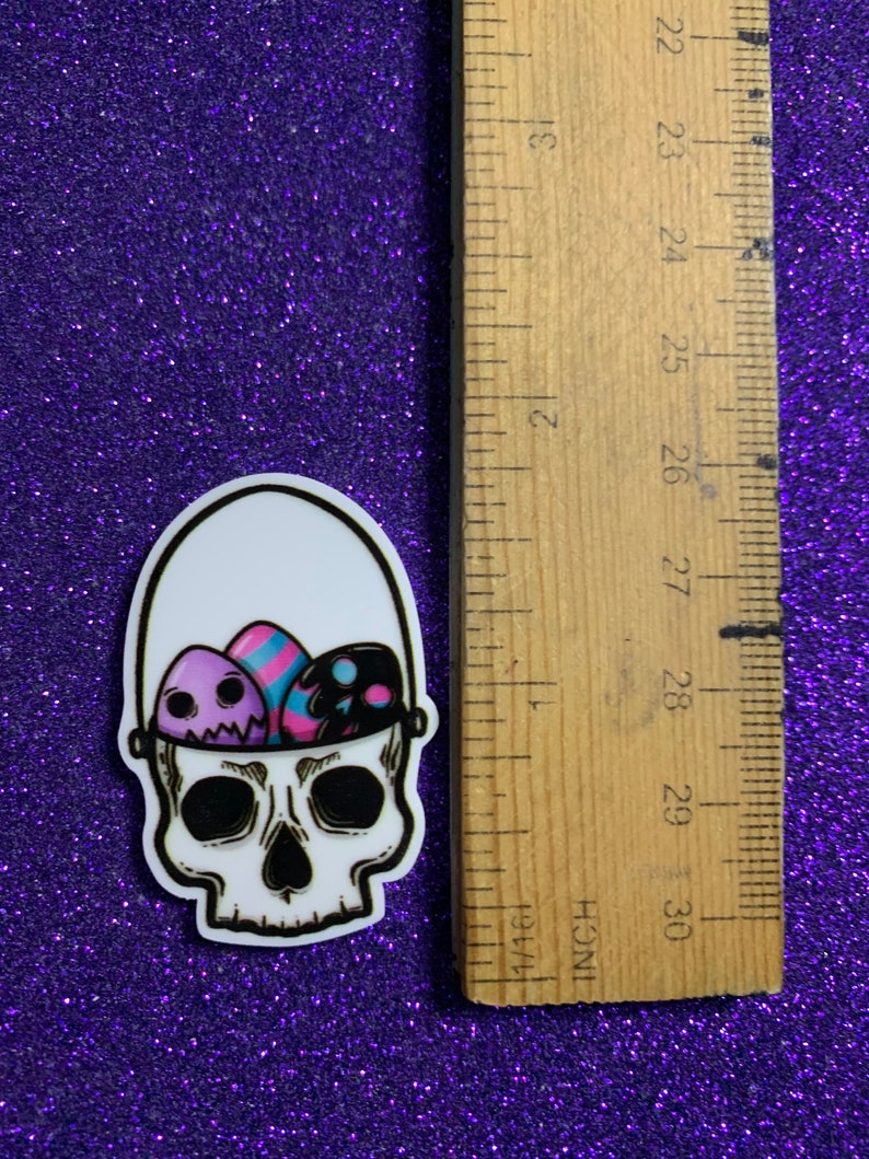 5pc Goth Easter, Punk Rock, Easter Eggs, Planar Flatback, Resin ...