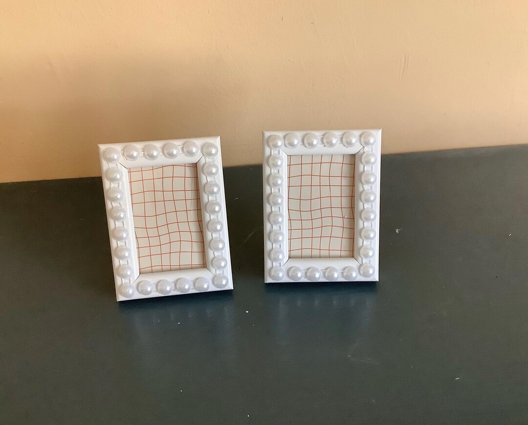 Set of 2…2x3 Pearl Frames - Etsy