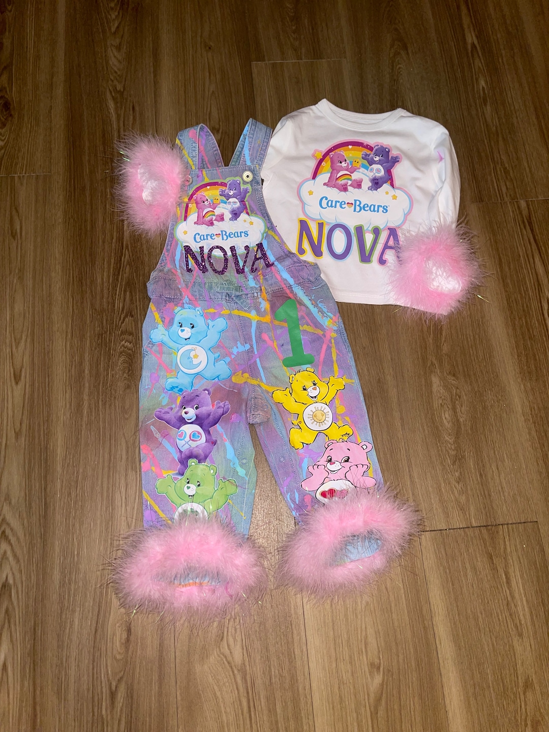 Care Bear Custom Overalls - Etsy