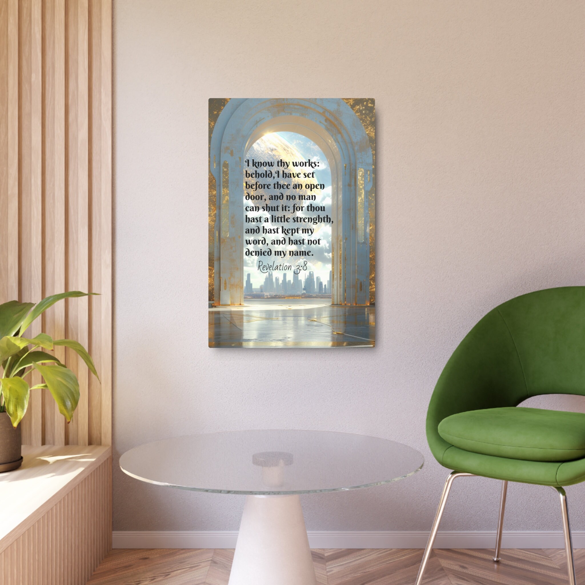 Eternal Access: the Open Door None Can Close Wall Art - Etsy