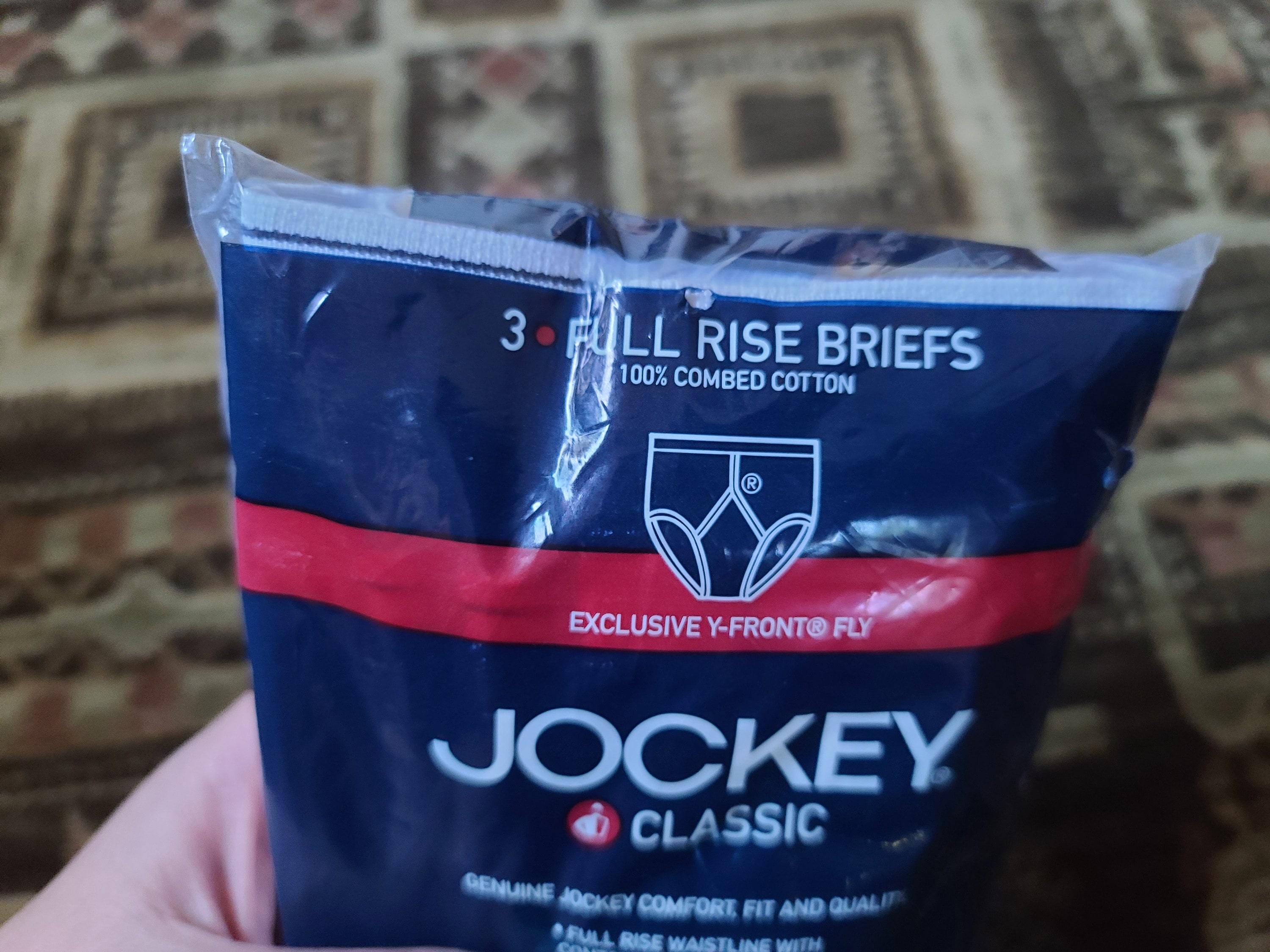 VTG NOS 2004 Jockey High Rise Briefs Men's Size 34 Y Front Underwear ...