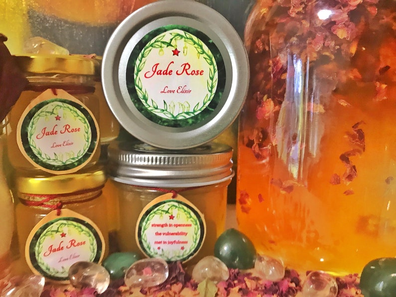 Honey Love Elixir, Jade Rose - Etsy