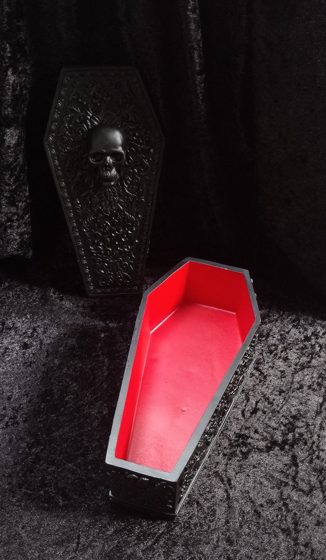 Gothic Victorian Coffin Box - Etsy