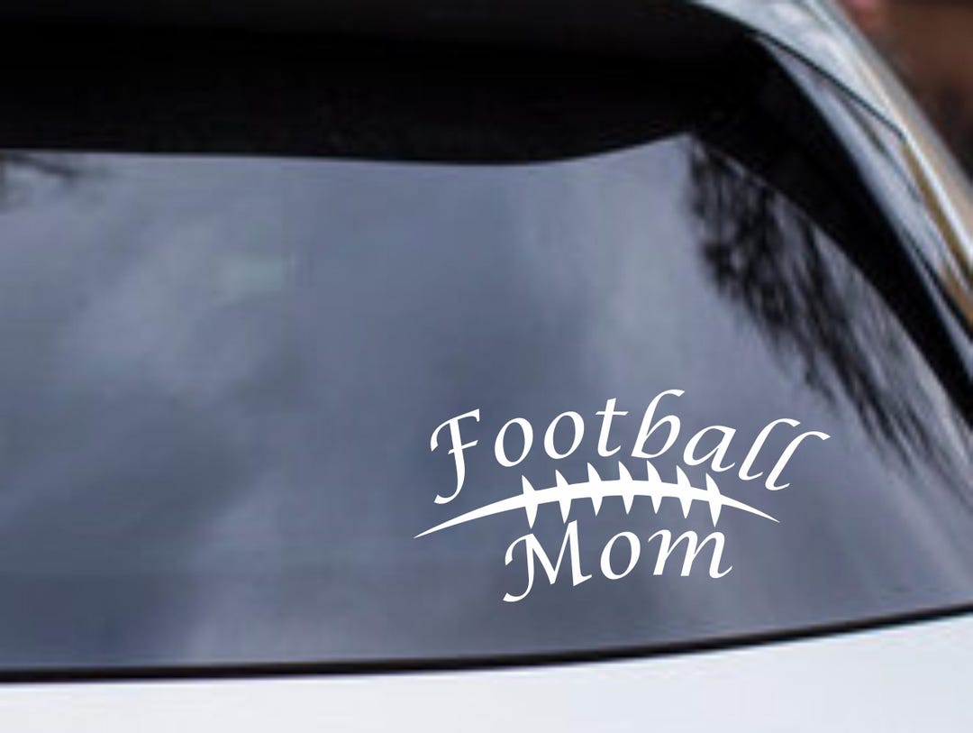 Football Mom, and Laces Decal - Etsy