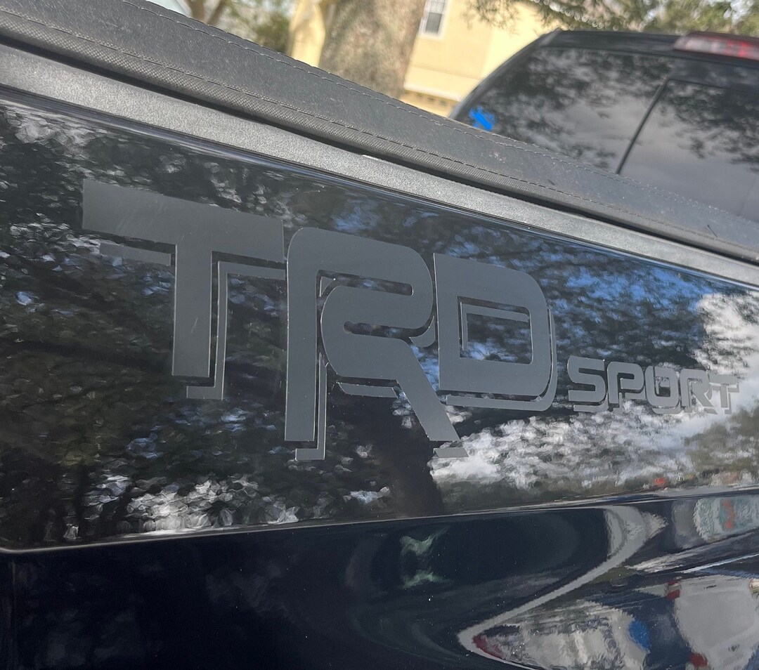 TRD Decal, Sport Decal, Toyota Sticker, Truck, Tacoma, Tundra, Toyota ...