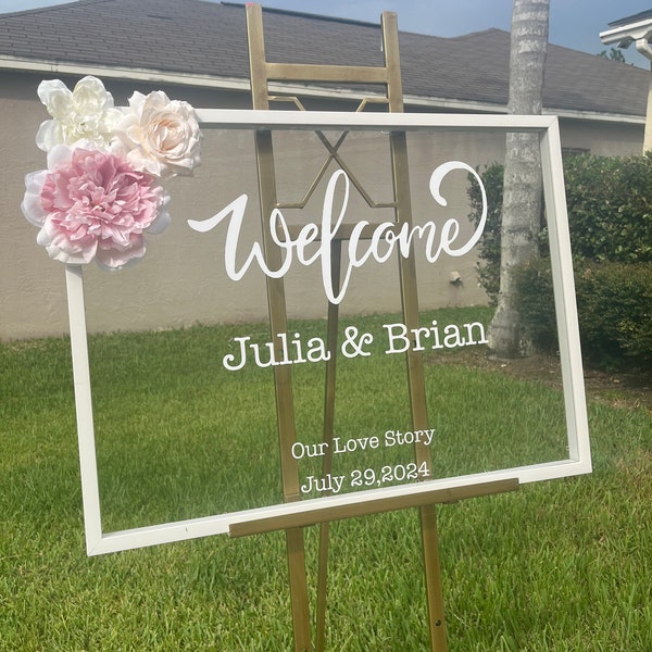 Wedding Signs Frame - Etsy