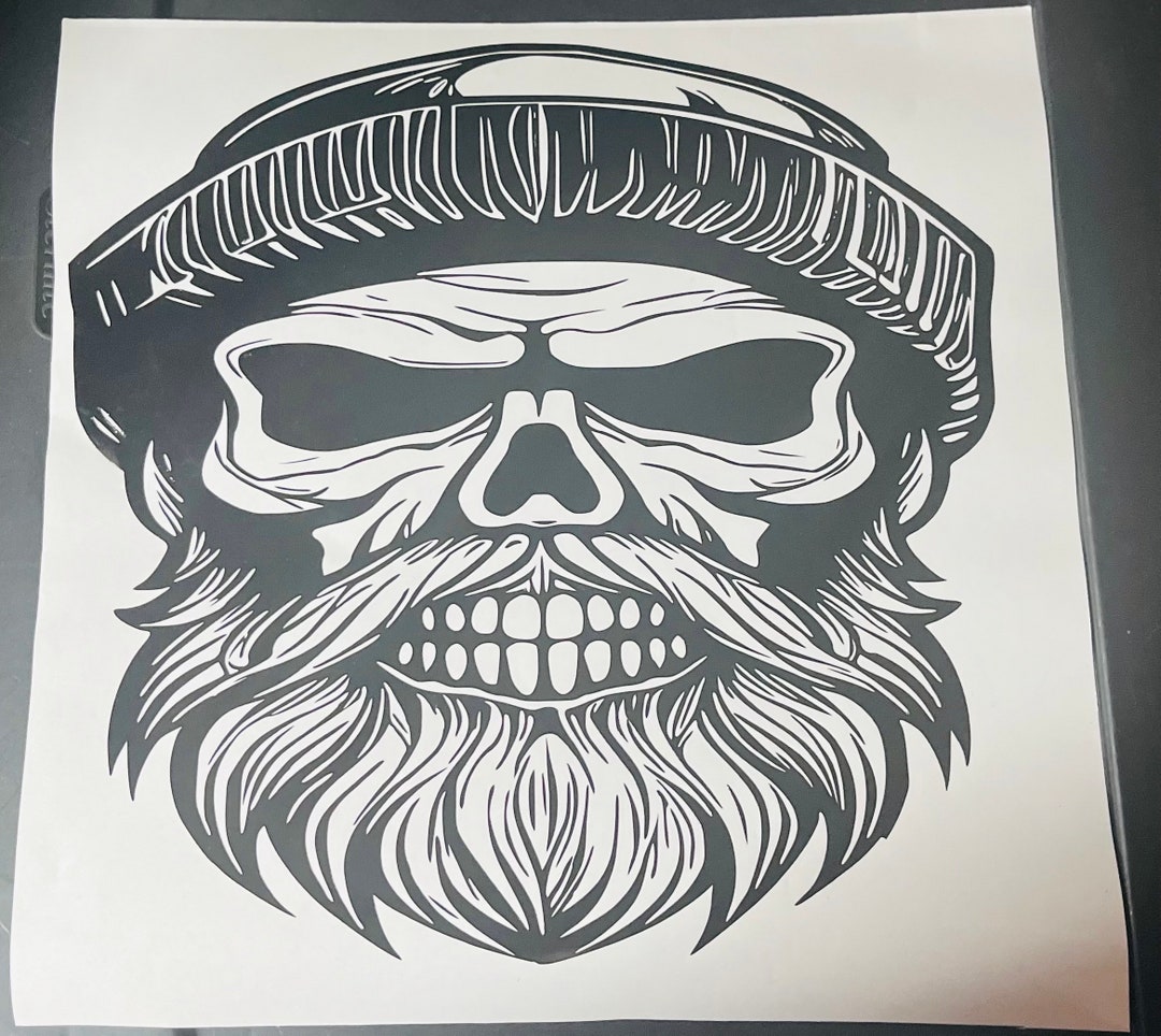Skull Decal, Truck Decals, Car Decals, Tundra, Ford, Silverado, TRD ...