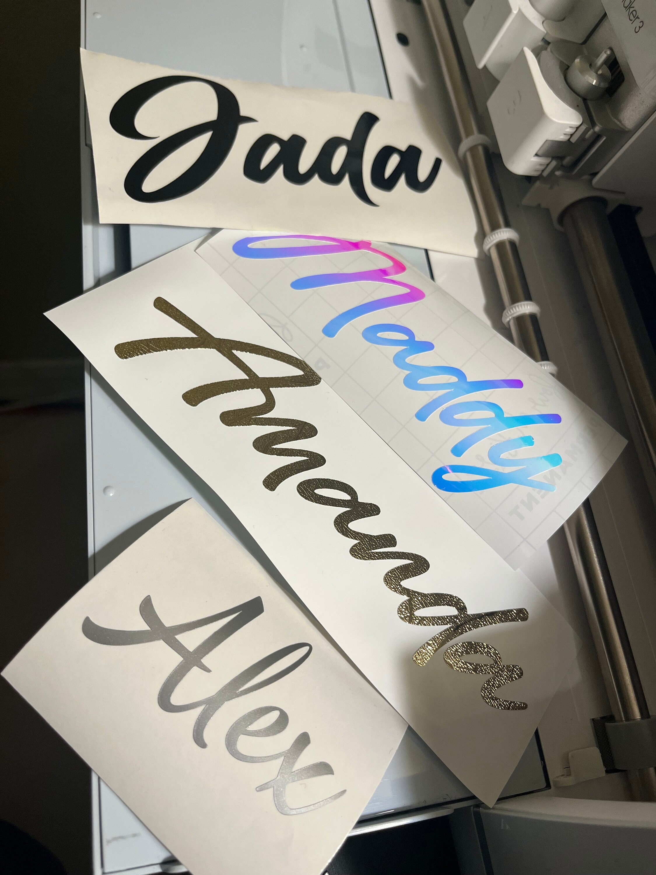 Stanley Cup Stickers, Name Decal, Tumbler Stickers, Holograph Decal ...