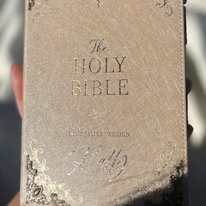 Bible Tabs, Gold Bible , Personalized Bible Tabbed, Gift Bible, Custom ...
