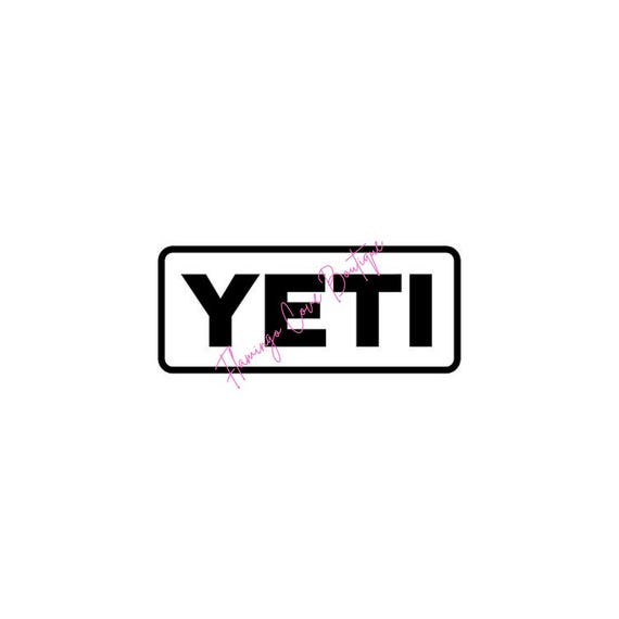 Yeti svg download Yeti sticker download Yeti logo download Yeti car decal download