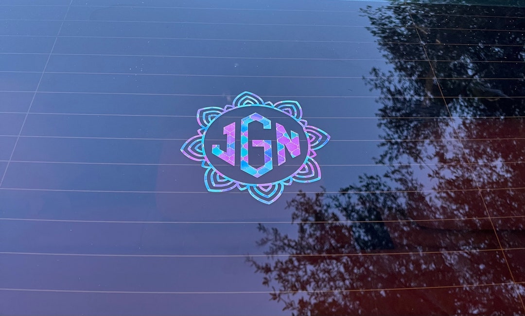 Stanley Sticker Monogram Decal Monogram Sticker Monogram Decals ...