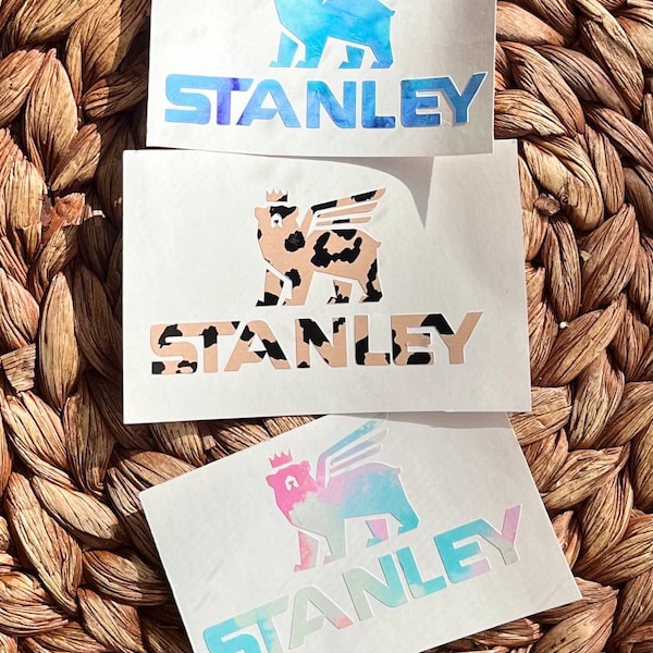 Stanley Cup Logo Vinyl Sticker - Etsy