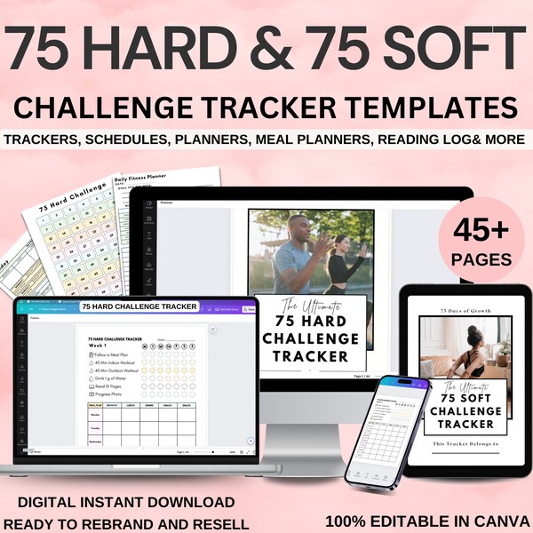 75 Hard Printable - Etsy