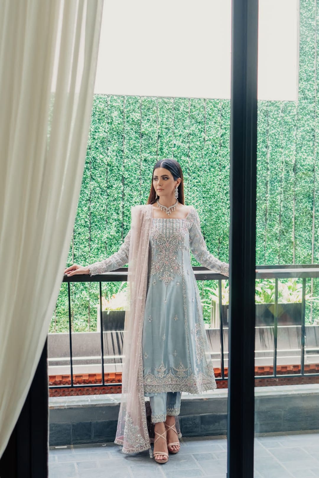 High End Luxury Pakistani Formal Dress. All Pure Fine Hand Embroidery ...